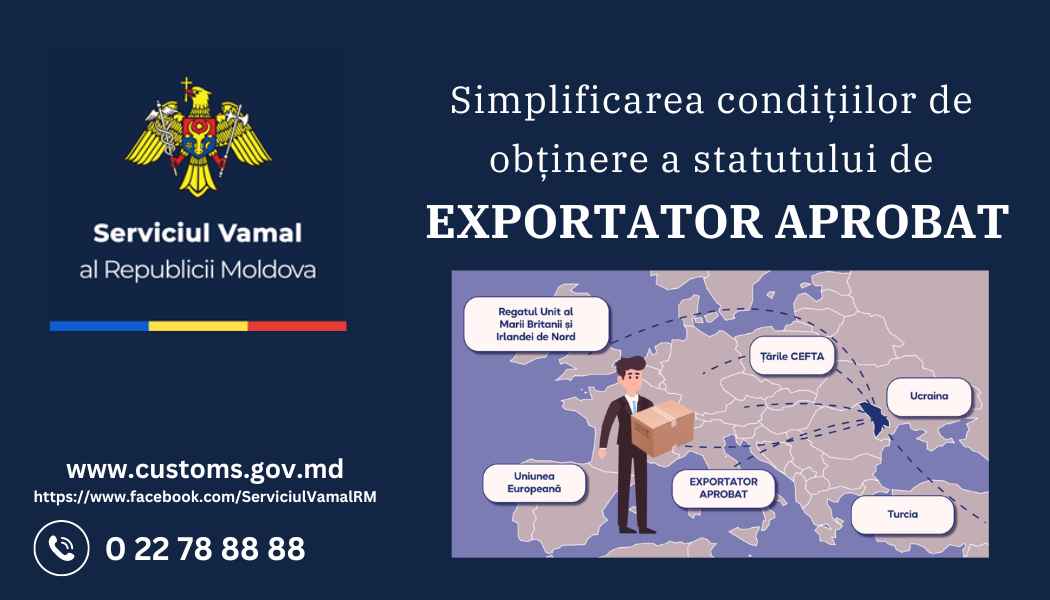 Serviciul Vamal al Republicii Moldova - Simplificarea condițiilor de ...